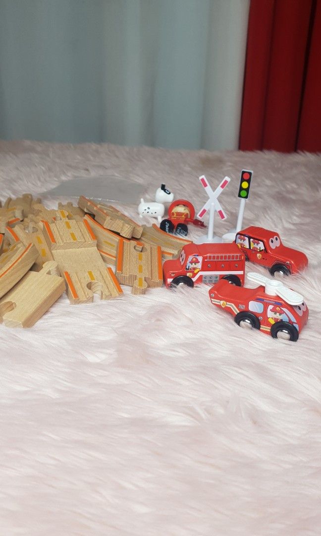 TOYS R US J'adore Fireman Train Set, Hobbies & Toys, Toys & Games on ...