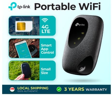 TP-Link M7200 Travel Portable WiFi Hotspot Router Sim Slot to 10 ...