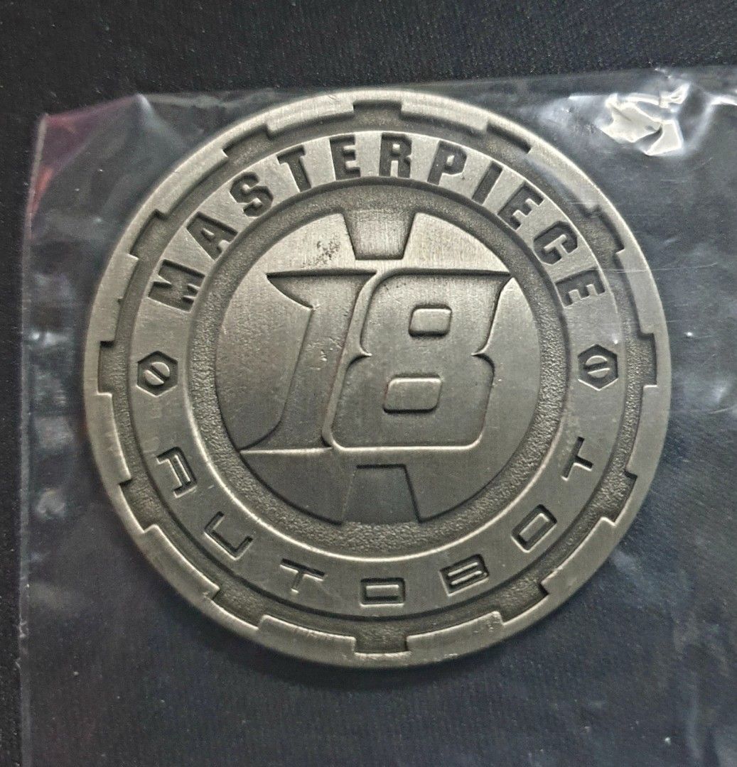 Transformers Masterpiece Coin Bluestreaker Autobot #BukitBatokMrt #JurongEastMrt, Hobbies & Toys ...