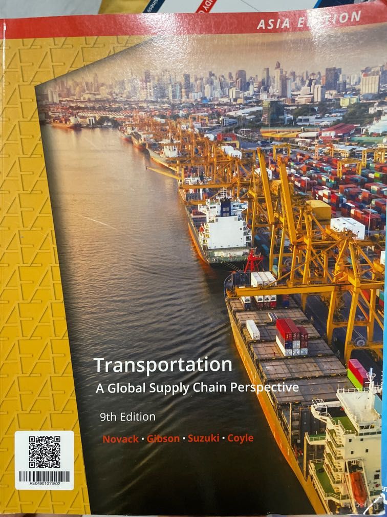 Transportation - A Global Supply Chain Perspective, Hobbies & Toys ...