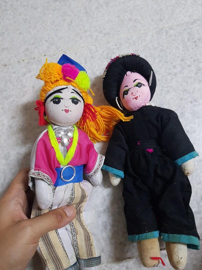 Tribal Hmong Indochina Dolls with Movable Limbs, Hobbies & Toys, Toys ...