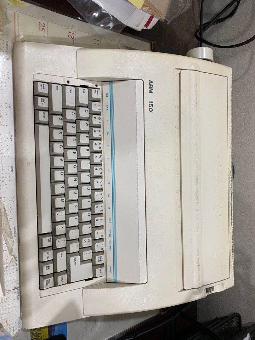 Typewriter Nakajima AX150 antique , Computers & Tech, Printers ...