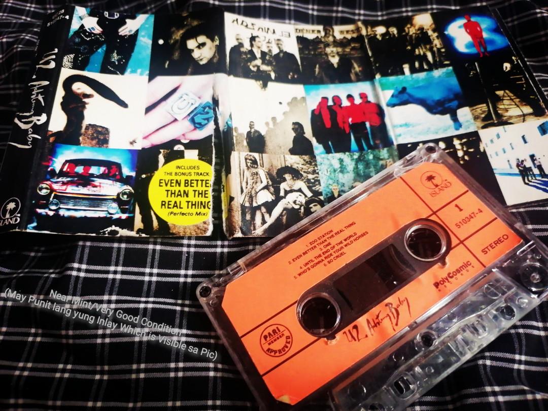 U2 Achtung Baby Cassette Tape Original Cassette Tapes For Sale Vintage ...