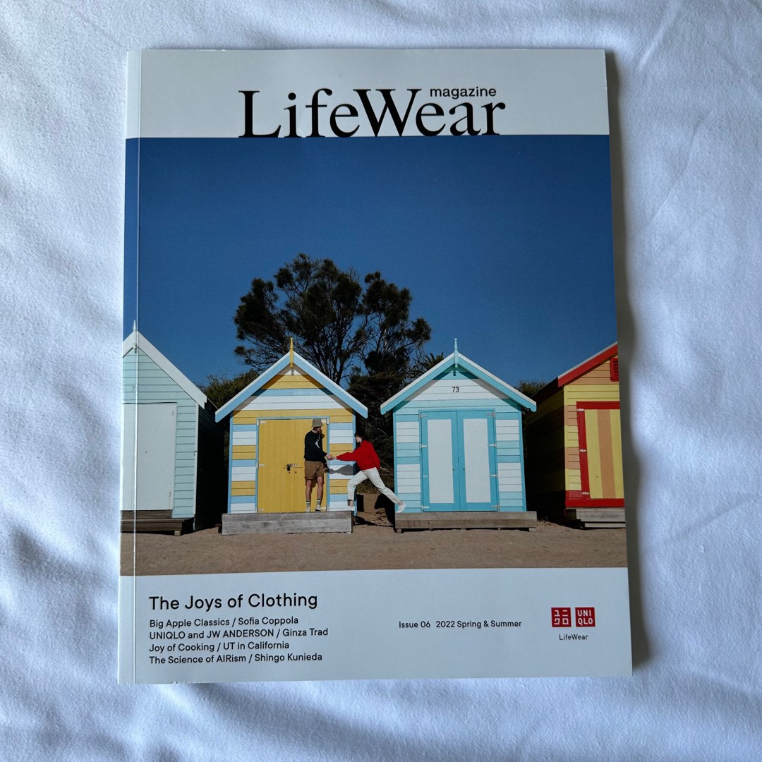 Uniqlo Lifewear Magazine SS22 Issue 06, Hobbies & Toys, Books ...