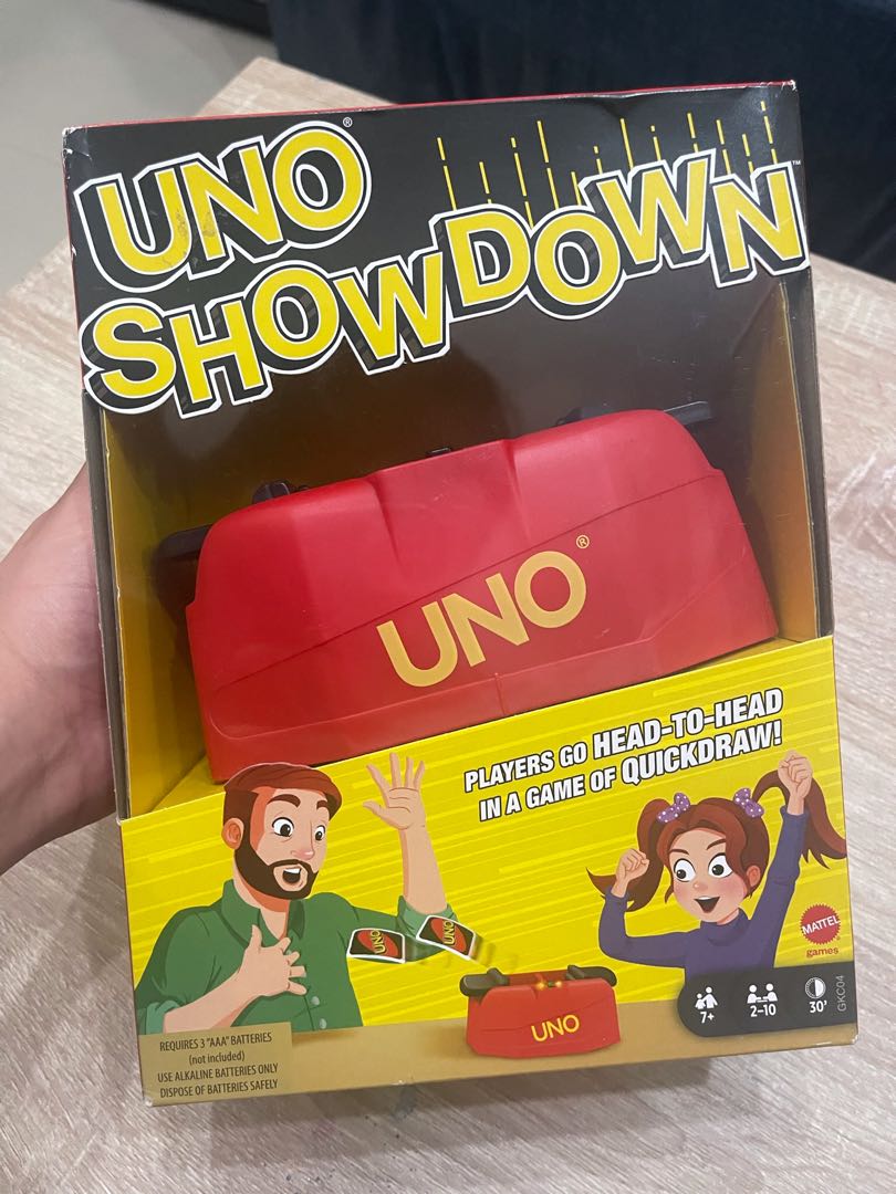 UNO Showdown Toy, Hobbies & Toys, Toys & Games on Carousell