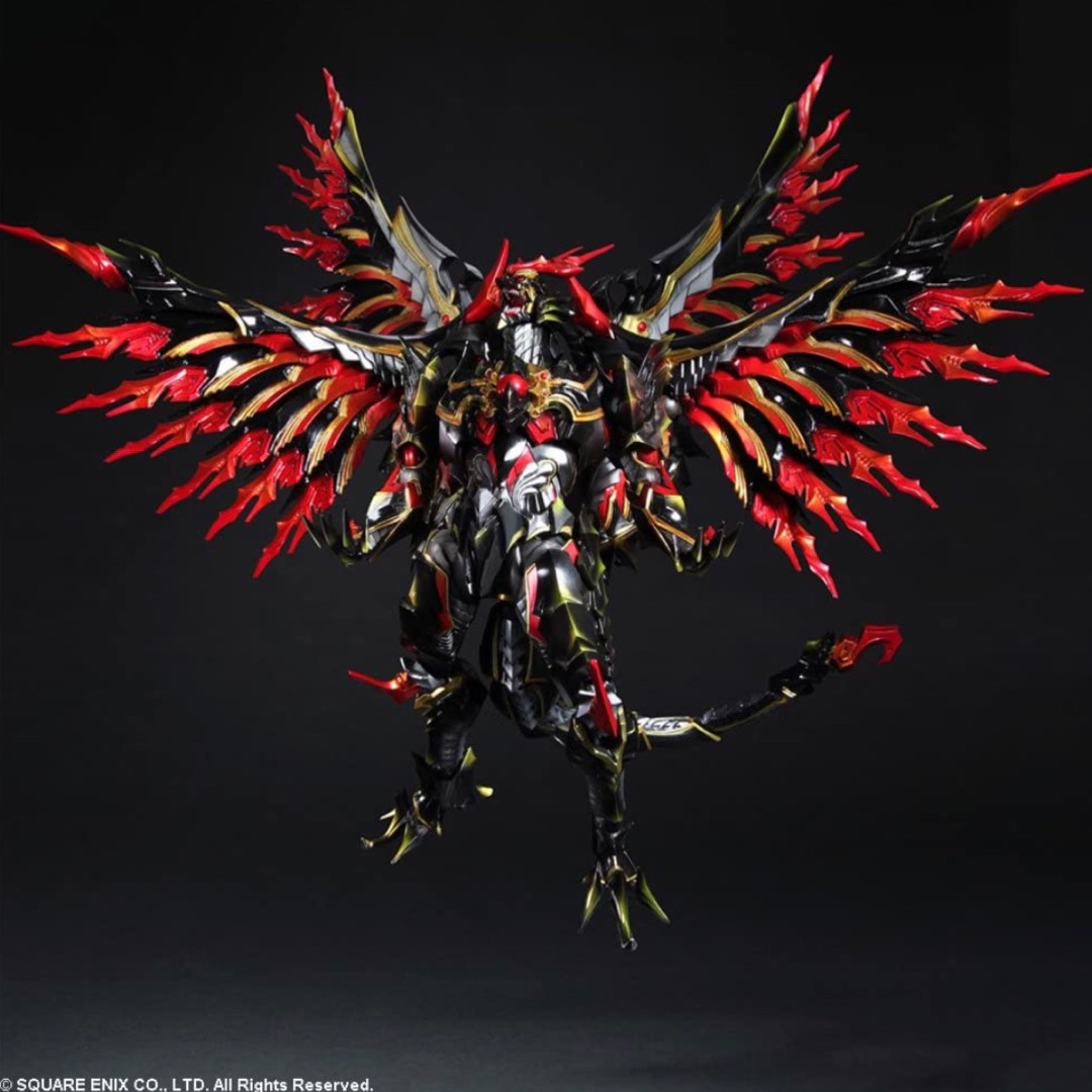 Variants Play arts Kai final fantasy Bahamut, Hobbies & Toys, Toys ...