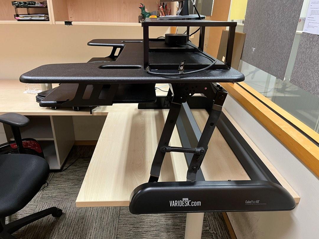 Varidesk Cube Plus 40 Standing Desk, Computers & Tech, Parts ...