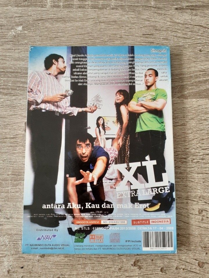 VCD/DVD original film Indonesia, Musik & Media, CD, DVD & Lainnya di Carousell