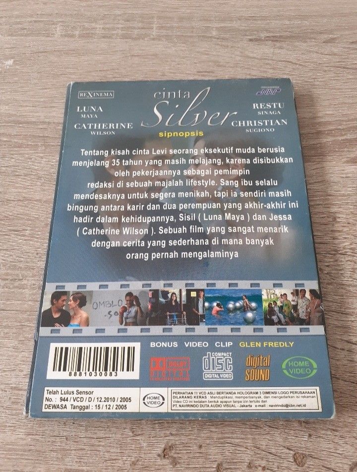 VCD/DVD original film Indonesia, Musik & Media, CD, DVD & Lainnya di ...