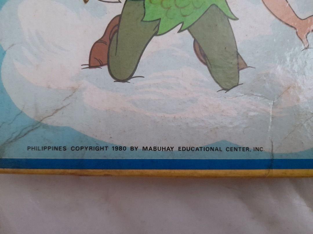 Vintage 1980 Walt Disney Peter Pan's Flight Game Board [Pinoy Games ...