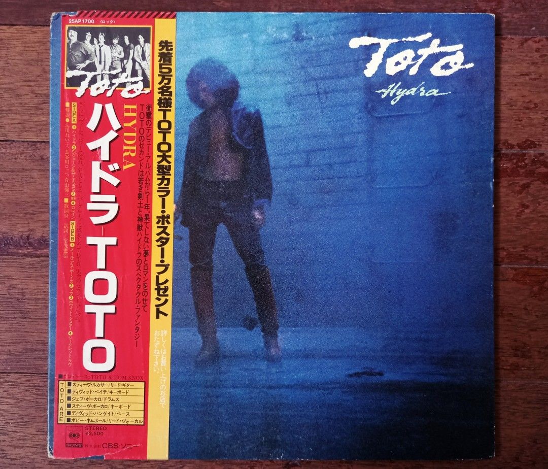 [Vinyl] Toto - Hydra Vinyl (Plaka)@P750!!!, Hobbies & Toys, Music ...