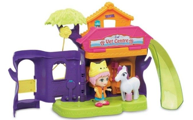 VTech Flipsies EVA'S TREE HOUSE AND VET CENTRE PLAYSET, Hobbies & Toys ...