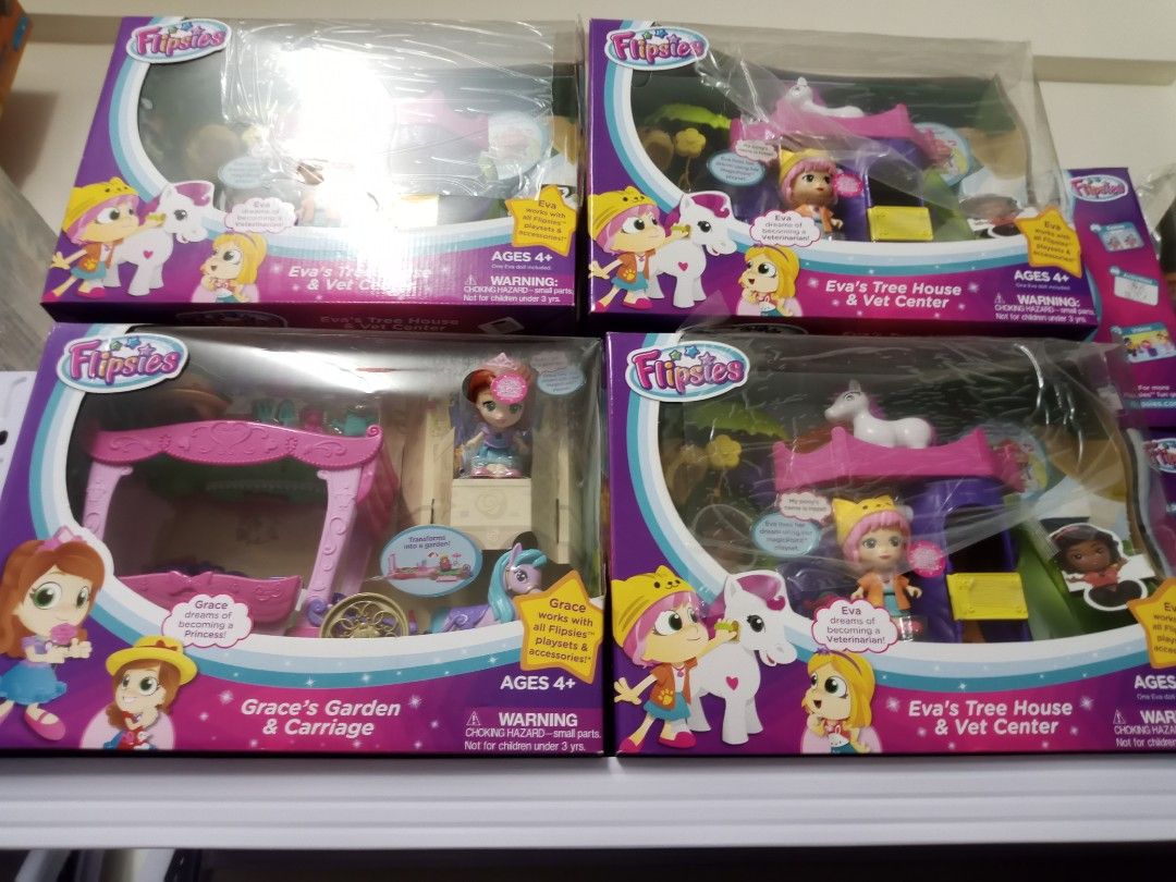 VTech Flipsies GRACE'S GARDEN AND CARRIAGE, Hobbies & Toys, Toys ...