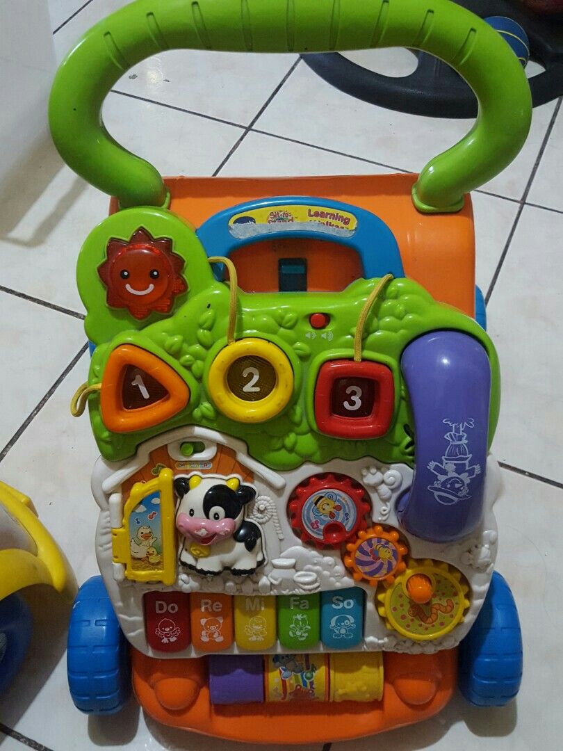 VTech Sit-to-Stand Learning Walker, Babies & Kids, Infant Playtime on ...