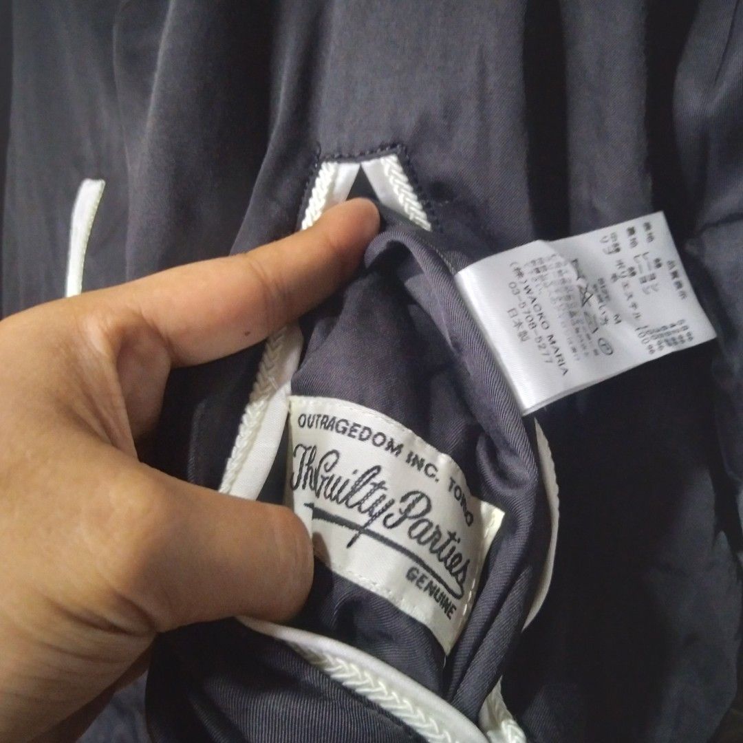 Wacko Maria Guilty Parties Souvenir Jacket, Men's Fashion, Coats ...