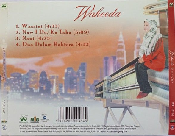 Waheeda WASSINI CDR, Hobbies & Toys, Music & Media, CDs & DVDs on Carousell