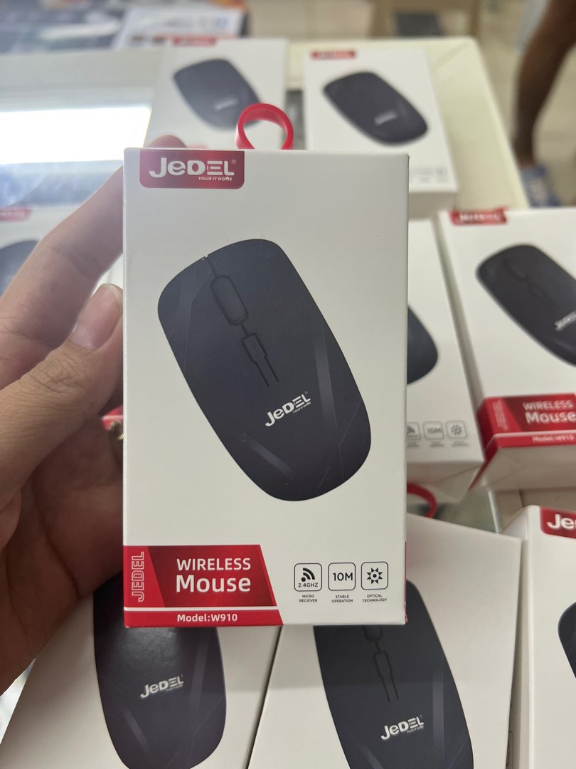 Wireless Mouse Jedel Computers And Tech Parts And Accessories Mouse And Mousepads On Carousell