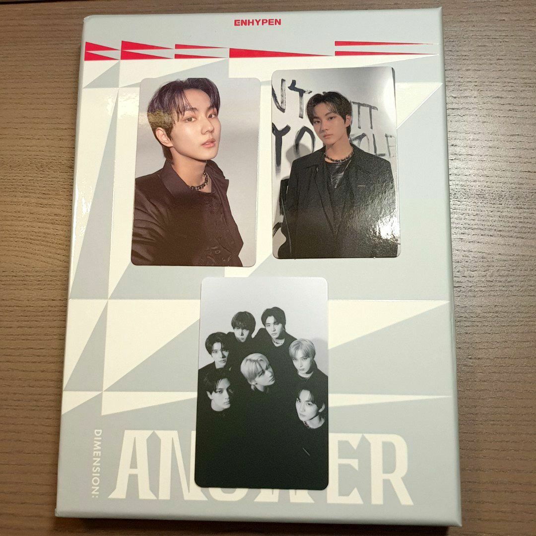 WTS Enhypen Dimension Answer No Album (Jungwon Set), Hobbies & Toys ...