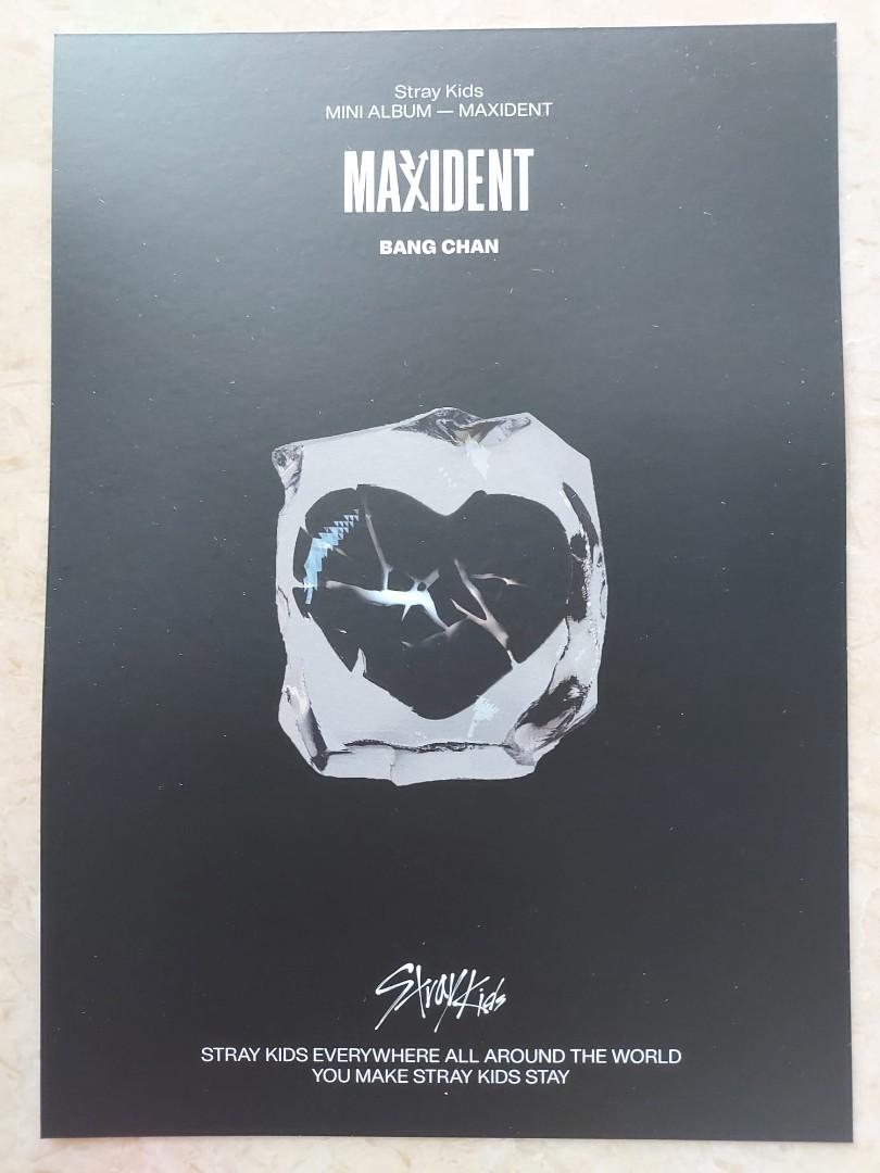 [WTS] Stray Kids SKZ Maxident Bang Chan Mini Poster, Hobbies & Toys ...