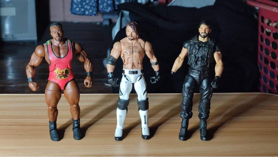 WWE Elite and Basic Wrestling Figures Batch 1, Hobbies & Toys, Toys ...