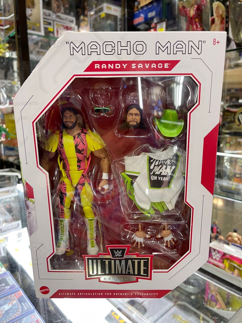 WWE Mattel Ultimate Edition Macho Man, Hobbies & Toys, Toys & Games on ...