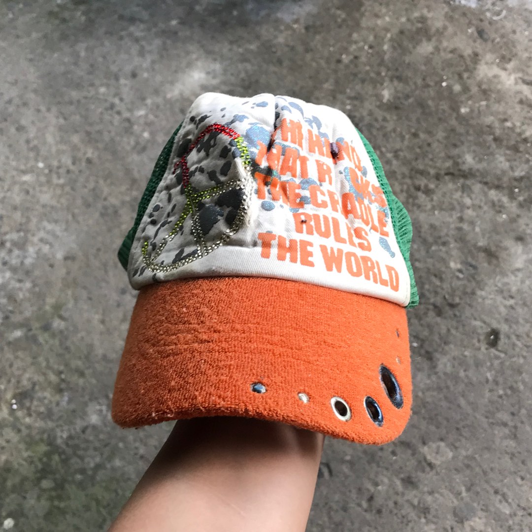 y2k inspired cap, Men's Fashion, Watches & Accessories, Caps & Hats on ...