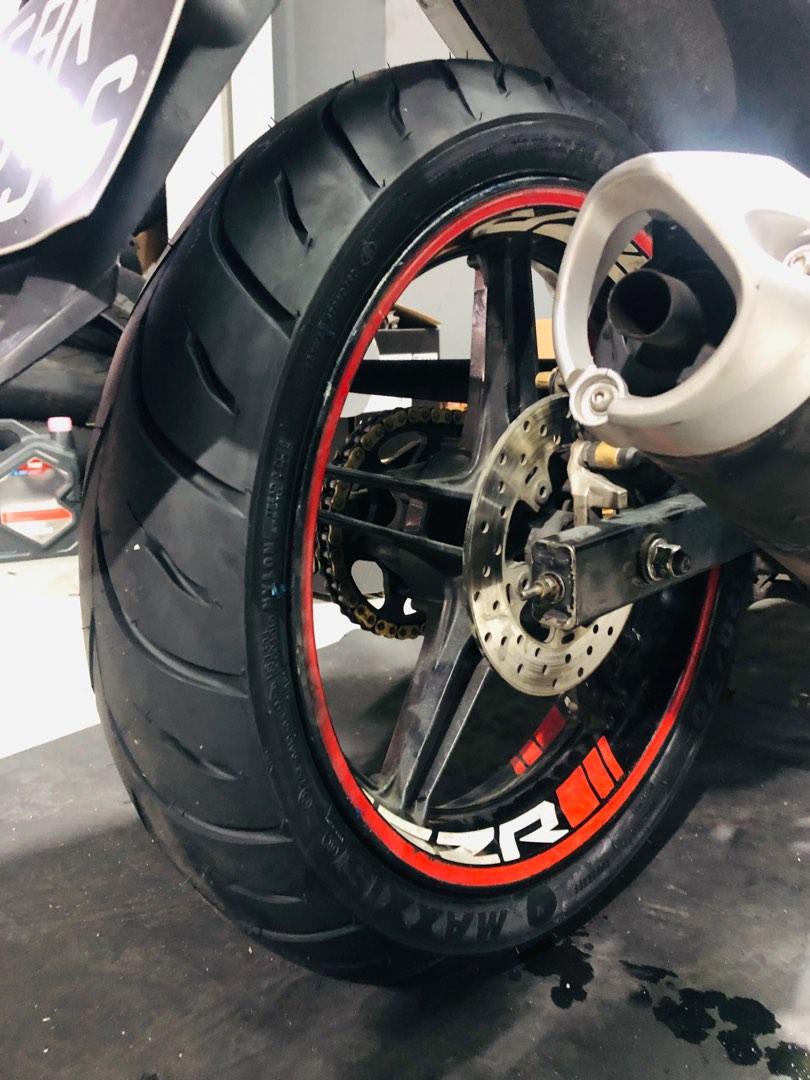 Yamaha Sniper V1/V2/V3 Maxxis Extramaxx 90/80-17 & 120/70-17 ...