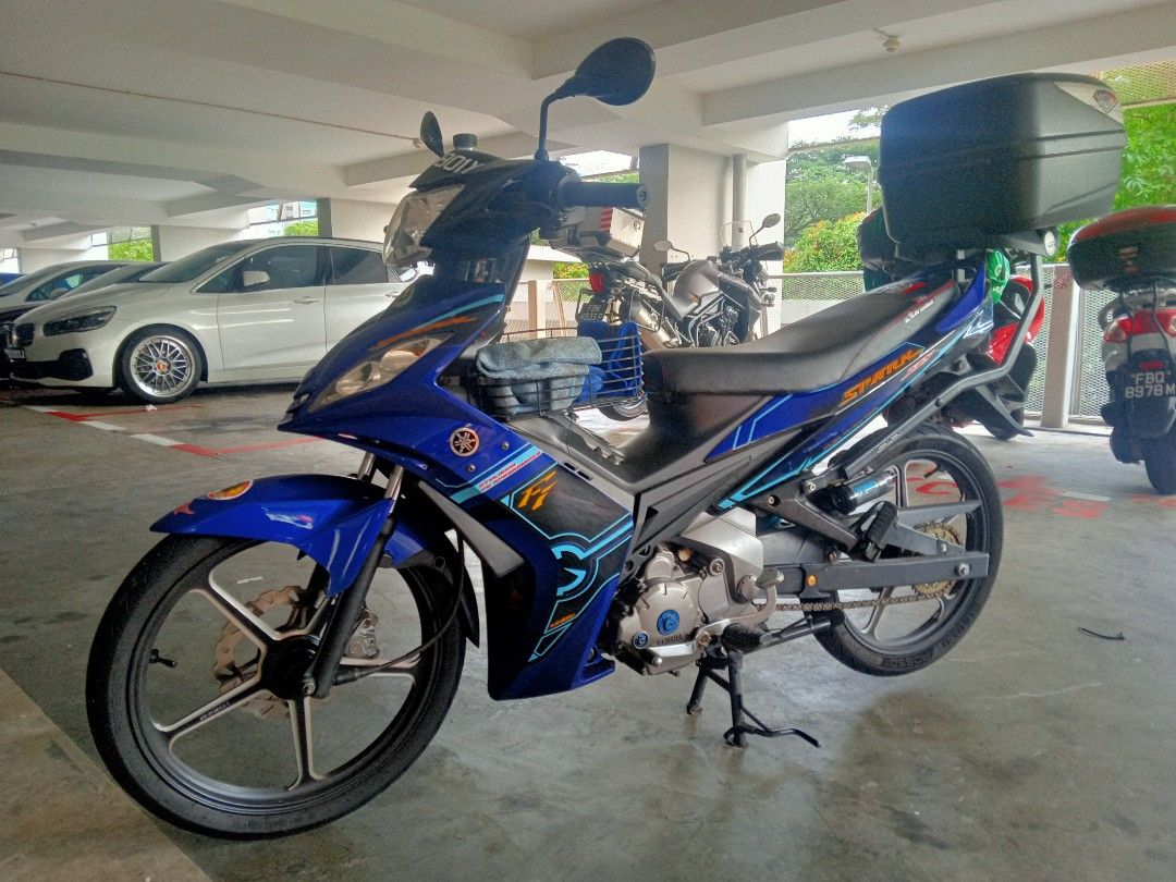 Yamaha Spark 135, Motorcycles, Motorcycles for Sale, Class 2B on Carousell