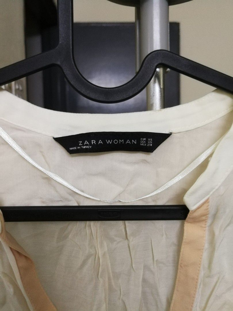 Zara work top, Women's Fashion, Tops, Longsleeves on Carousell