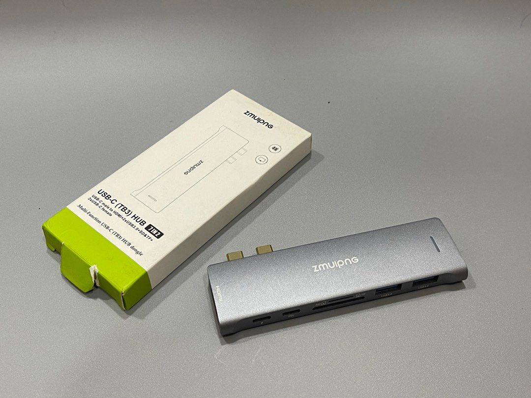 ZMUIPNG (ZM1818) | 7-in-2 USB-C Hub for Macbook Air/Pro on Carousell