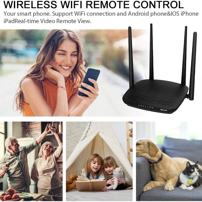 1080P HD WIFI Router Camera Mini Camera Audio and Video DVR, 傢俬＆家居, 保安 ...