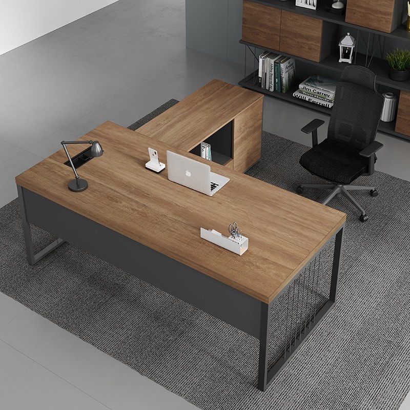 1.8M Director Table with Cabinet, Furniture & Home Living, Furniture ...