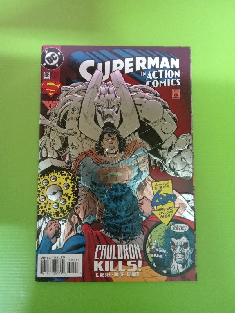 1st app Cauldron ( Supervillain ) Action Comics #695 ( Jackson Guice ...