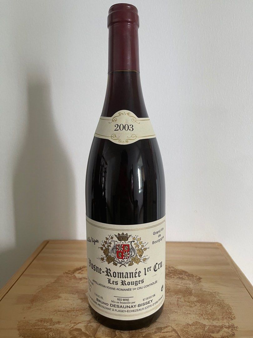2003 Desaunay-Bissey Vosne Romanee Les Rouges Vieilles Vignes 1er Cru ...