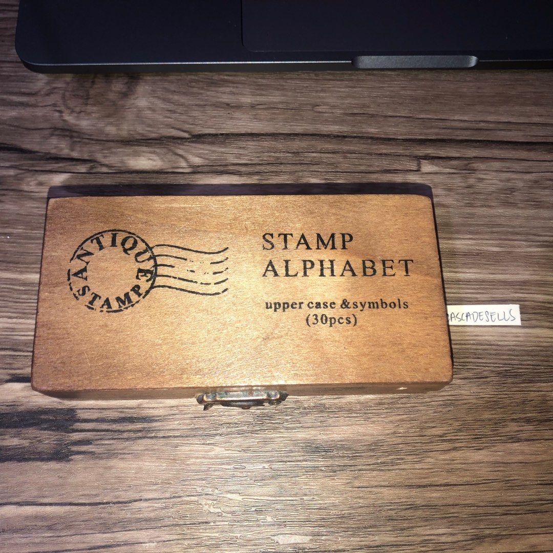 30pcs Stamp Alphabet Letters and Symbols [Uppercase] for Journaling ...