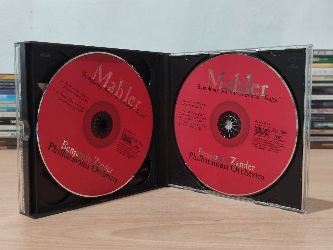 (3CD) Gustav Mahler Symphony No. 6 "Tragic" Benjamin Zander Philharmonia Orchestra , Hobbies ...