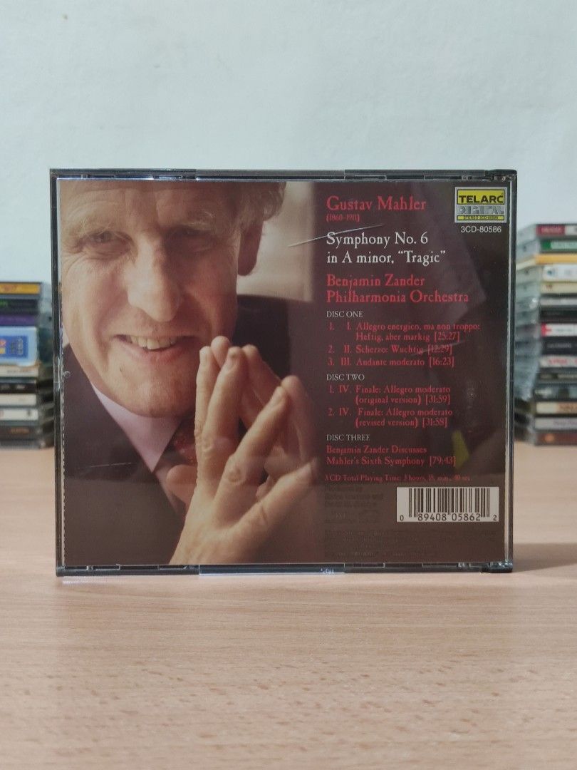(3CD) Gustav Mahler Symphony No. 6 "Tragic" Benjamin Zander Philharmonia Orchestra , Hobbies ...