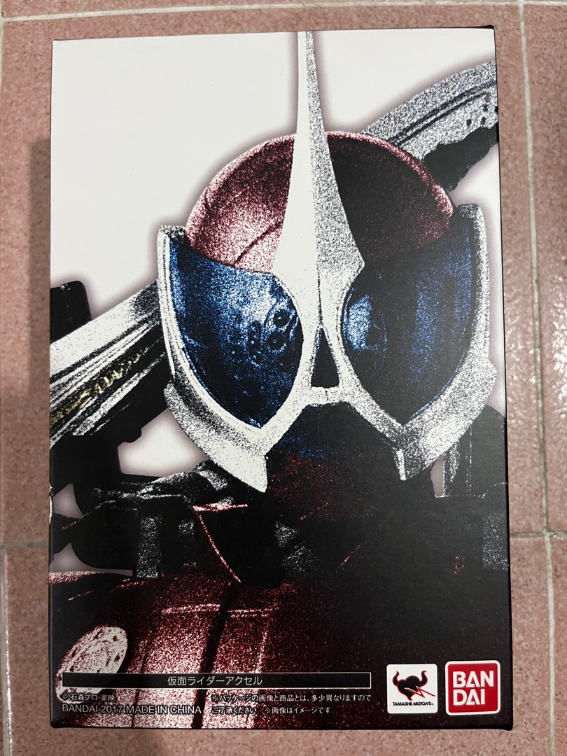 全新 日版 Bandai SHF 真骨雕 幪面超人W 警騎 ACCEL 紅A, 興趣及遊戲, 玩具 & 遊戲類 - Carousell