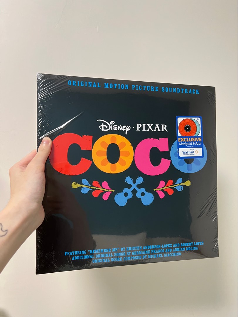 現貨 紅藍雙色膠 Coco - Soundtrack red&blue Vinyl 2lp, 興趣及遊戲, 音樂、樂器 & 配件, 音樂與媒體 ...