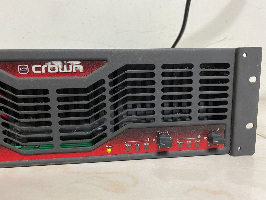 美國 CROWN CE1000 後級擴大機 聲音優 【美國製造】鐵殼功率晶體 升級PHILIPS大電容, 耳機及錄音音訊設備 ...
