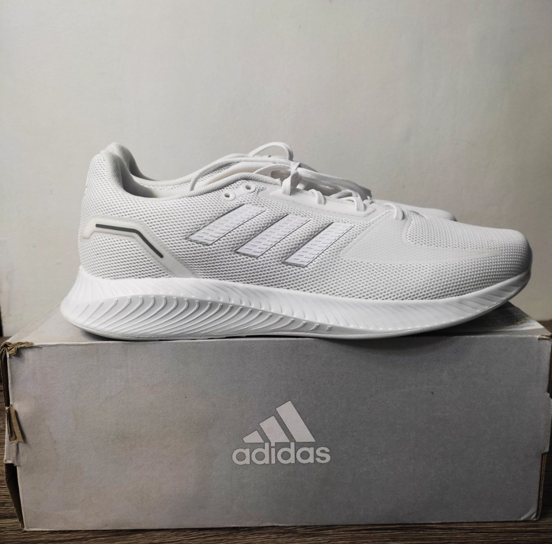 Adidas Run Falcon 2.0 (White), Men's Fashion, Footwear, Sneakers on ...