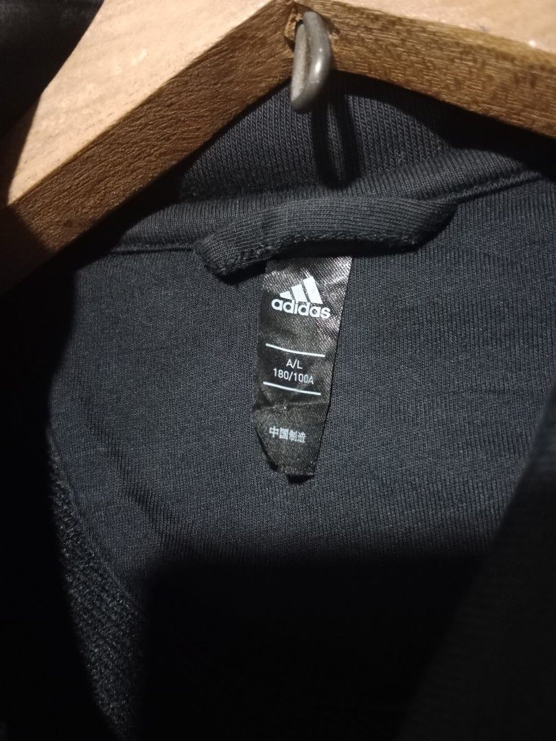 ADIDAS SPELL OUT ZIP JACKET, Men's Fashion, Tops & Sets, Hoodies on ...