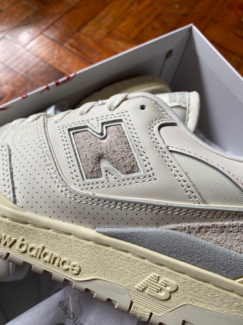 ALD / New Balance 550 White Leather, Men's Fashion, Footwear, Sneakers ...