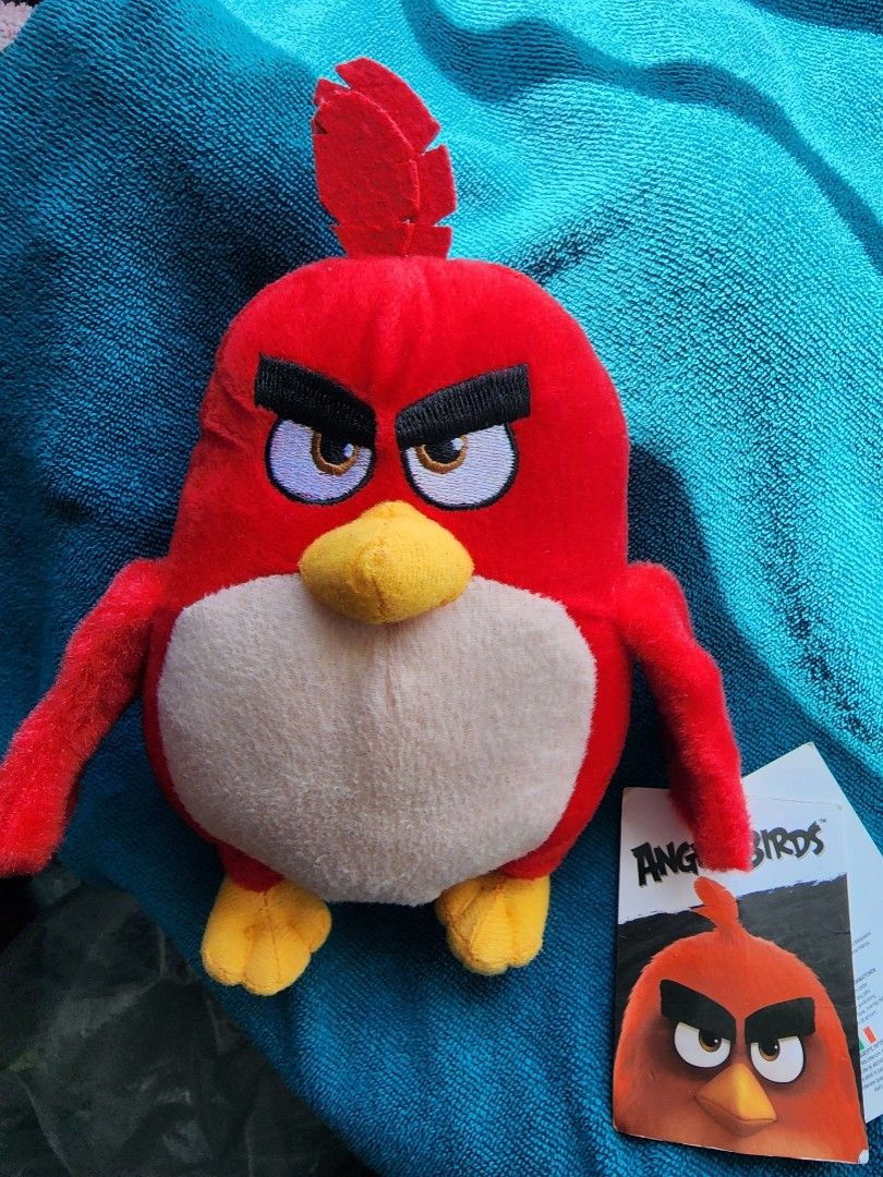 Angry Birds Plush Toy BNWT, Hobbies & Toys, Toys & Games on Carousell