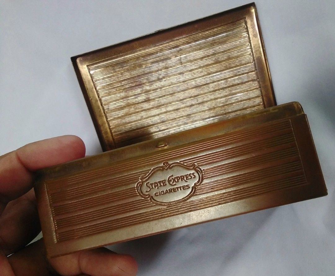 Antik rare state express cigarette box 40s, Hobbies & Toys ...