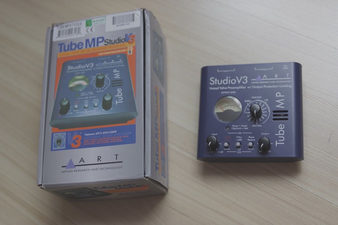 ART Tube MP Studio V3 Tube Mic Preamp, Audio, Soundbars, Speakers & Amplifiers on Carousell