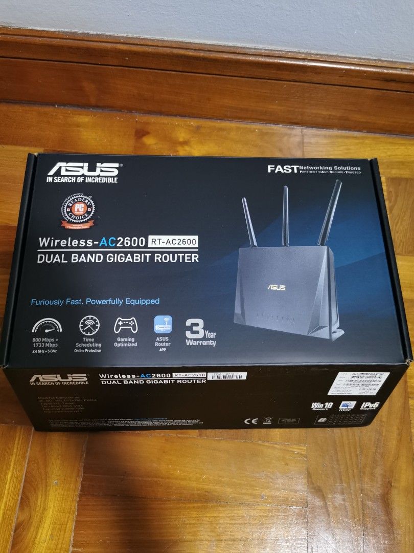Asus RT-AC2600, Computers & Tech, Parts & Accessories, Networking on ...