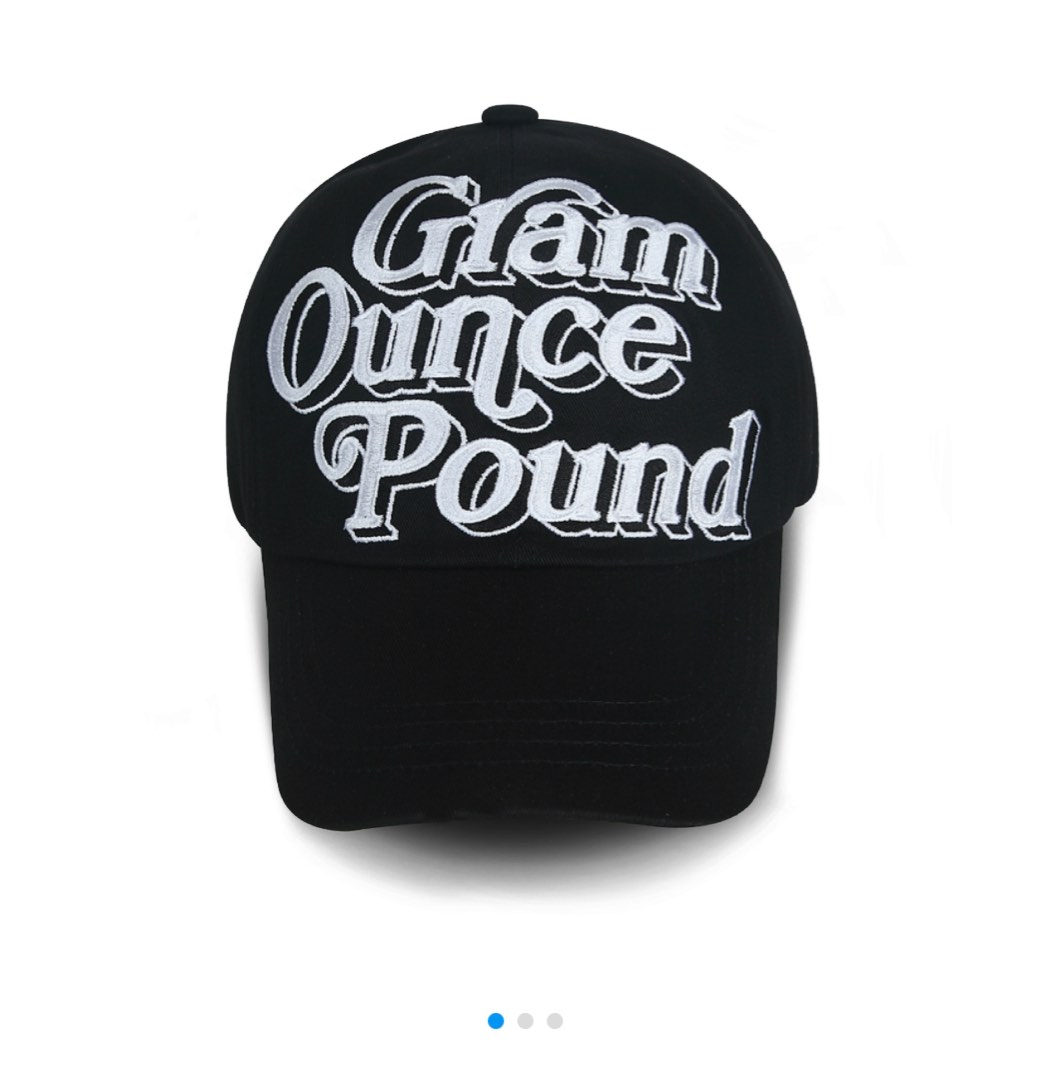 Authentic Gram ounce pound cap, Women's Fashion, Watches & Accessories ...