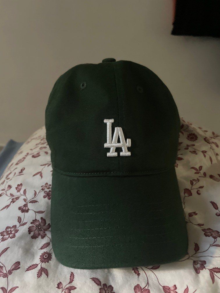 Authentic LA MLB Green Cap, Men's Fashion, Watches & Accessories, Caps ...