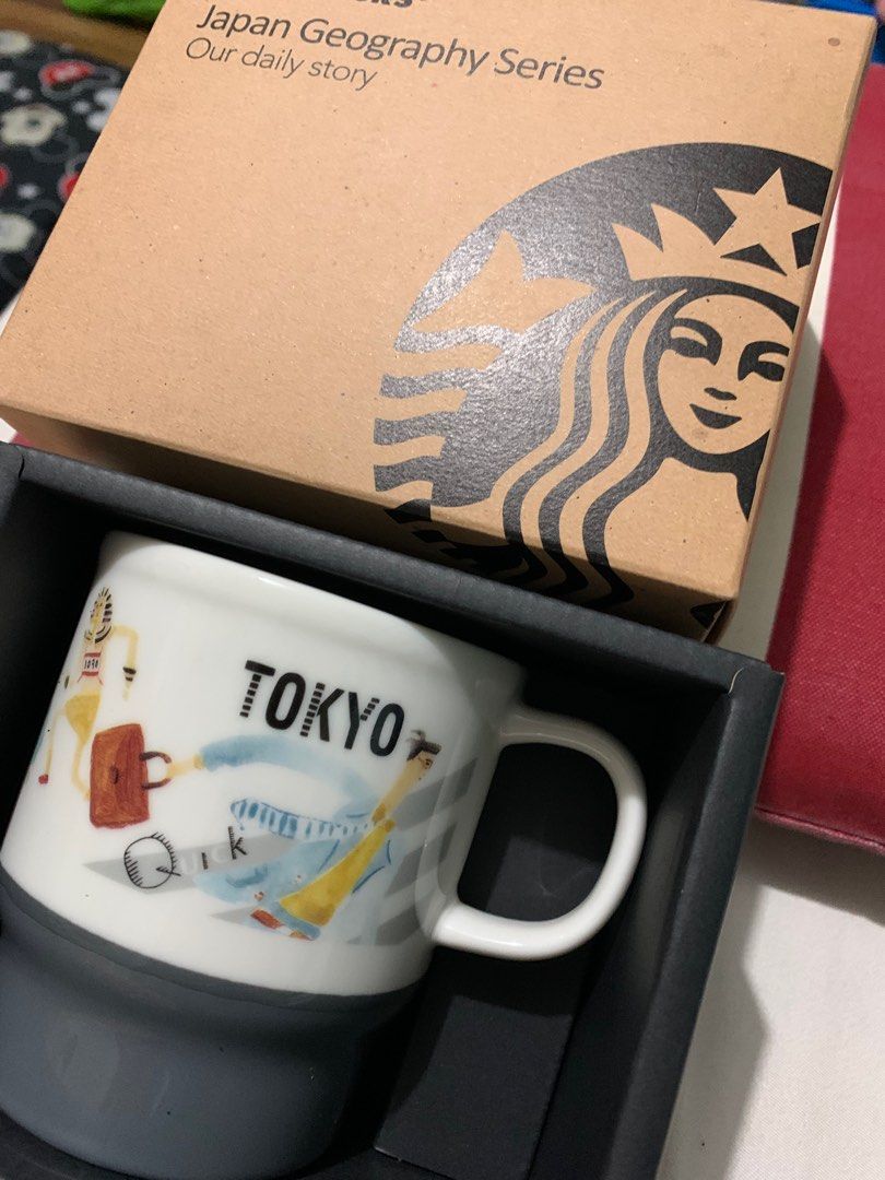 AUTHENTIC Starbucks Japan Geography Series Mug - Tokyo, Furniture ...